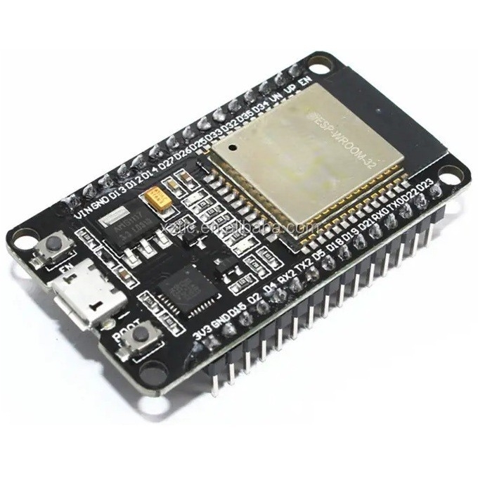 برد توسعه ESP32 با مبدل CP2102 دارای بلوتوث و wifi مدل 30 پایه با ...